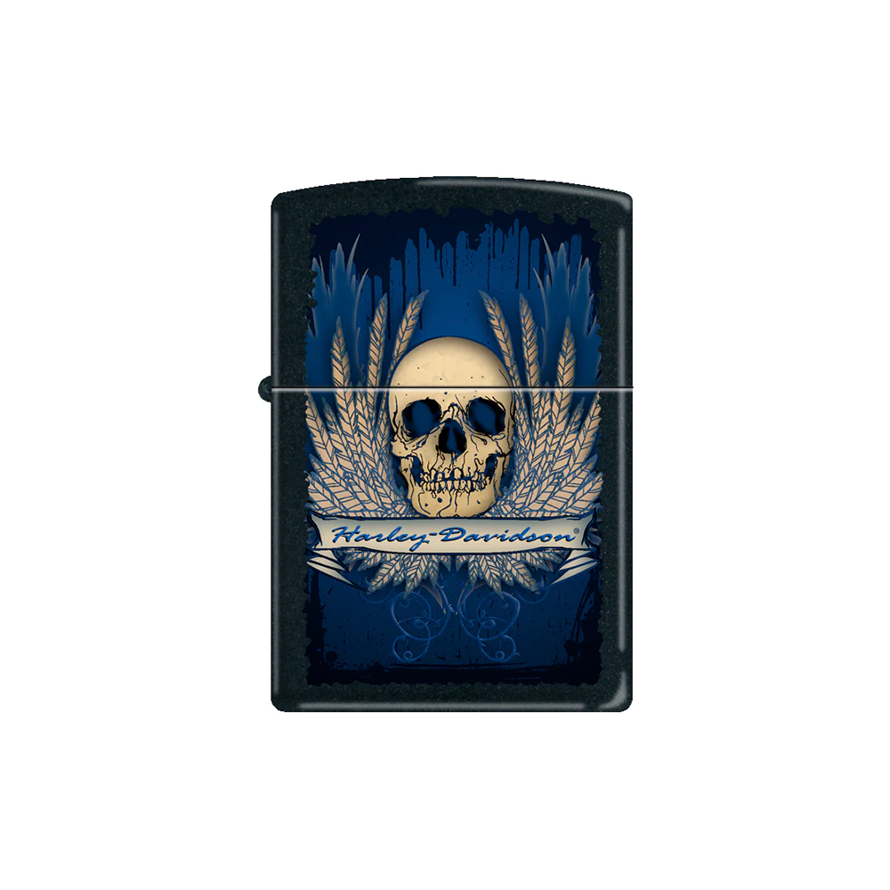 Zippo 45967 Harley Davidson Skull — Bong Outlet Canada