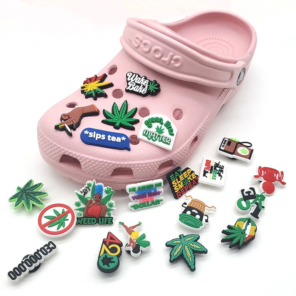 Weed Crocs charm Pack of 30 — Bong Outlet Canada