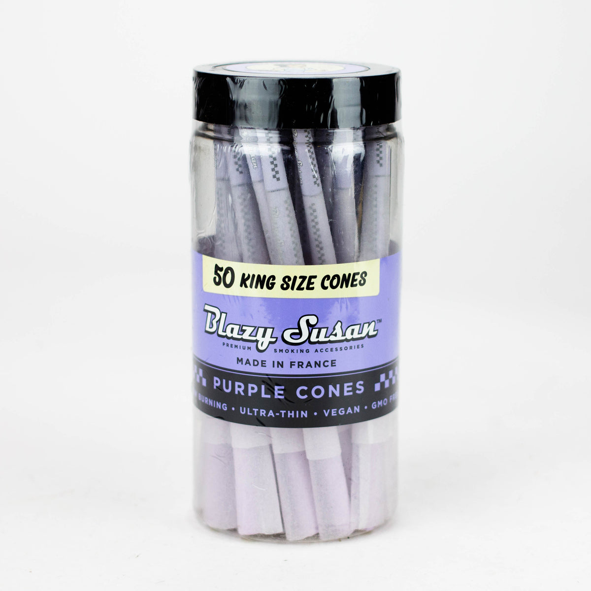 Blazy Susan | Purple King size Cones Pack of 50 — Bong Outlet Canada