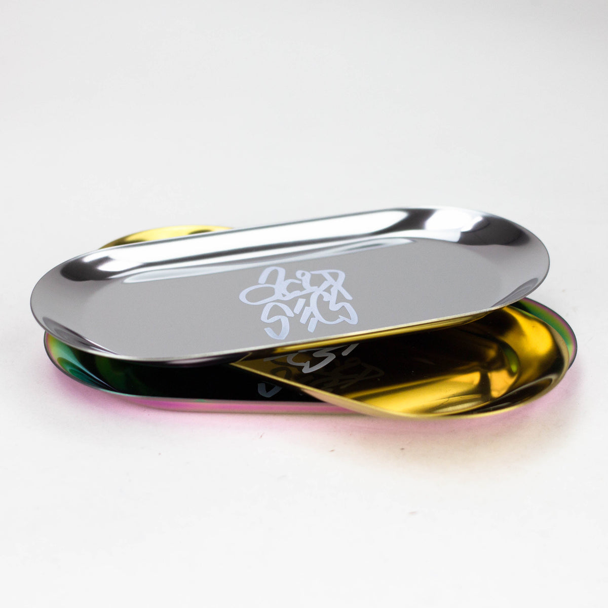 Acid Secs | Oval Metal Trays — Bong Outlet Canada