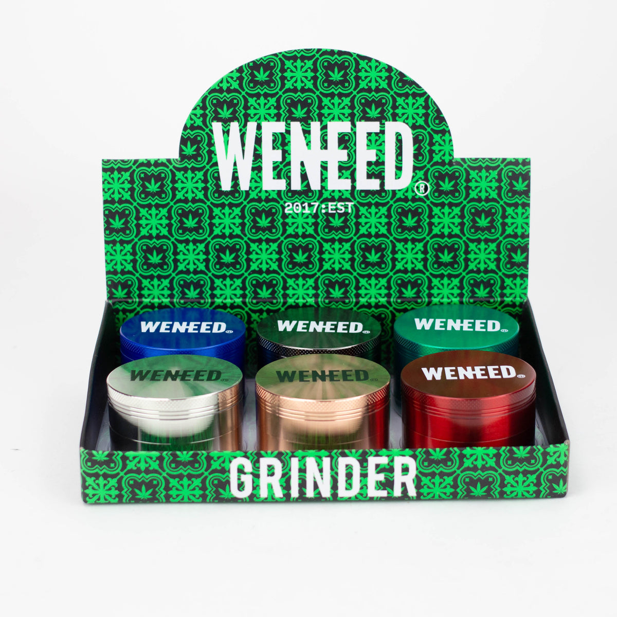 WENEED | Classic Metal Grinder 4pts — Bong Outlet Canada