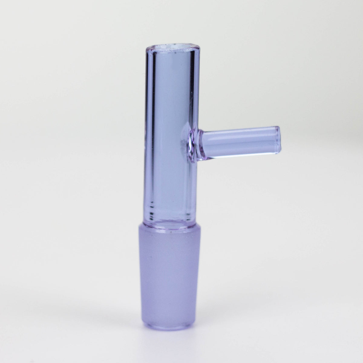 Solid color glass popper bowl with bar handle — Bong Outlet Canada