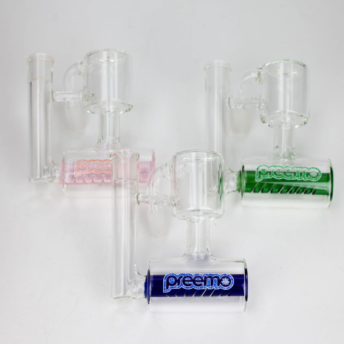 preemo | Double Chamber Inline Ashcatcher [P047] — Bong Outlet Canada