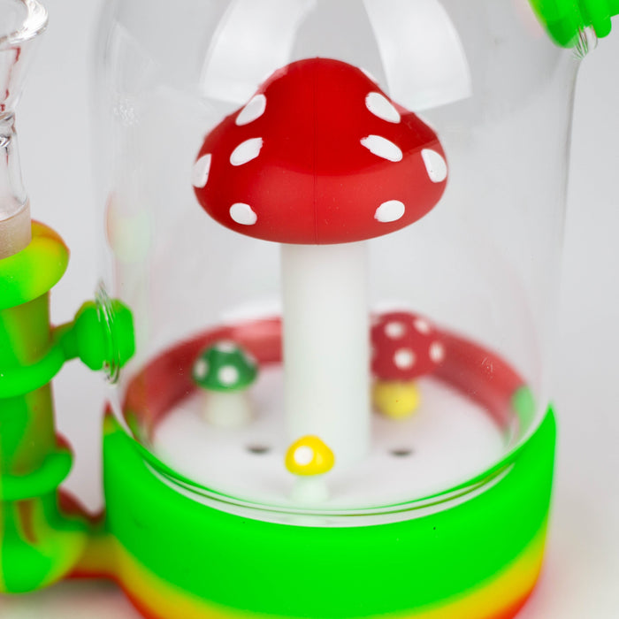 6'' Waterwheel water pipe-Mushroom — Bong Outlet Canada