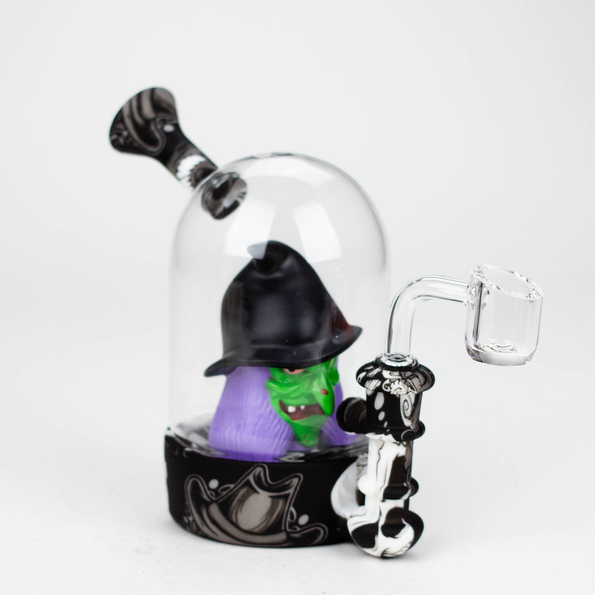 6'' Waterwheel water pipe-Witch [H194G] — Bong Outlet Canada