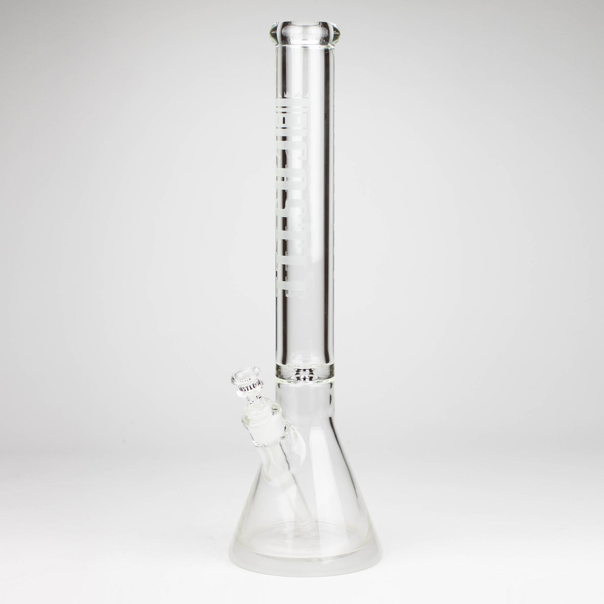 Castle Glassworks | 18" Etched Logo Beaker Bong [CE-101] — Bong Outlet ...