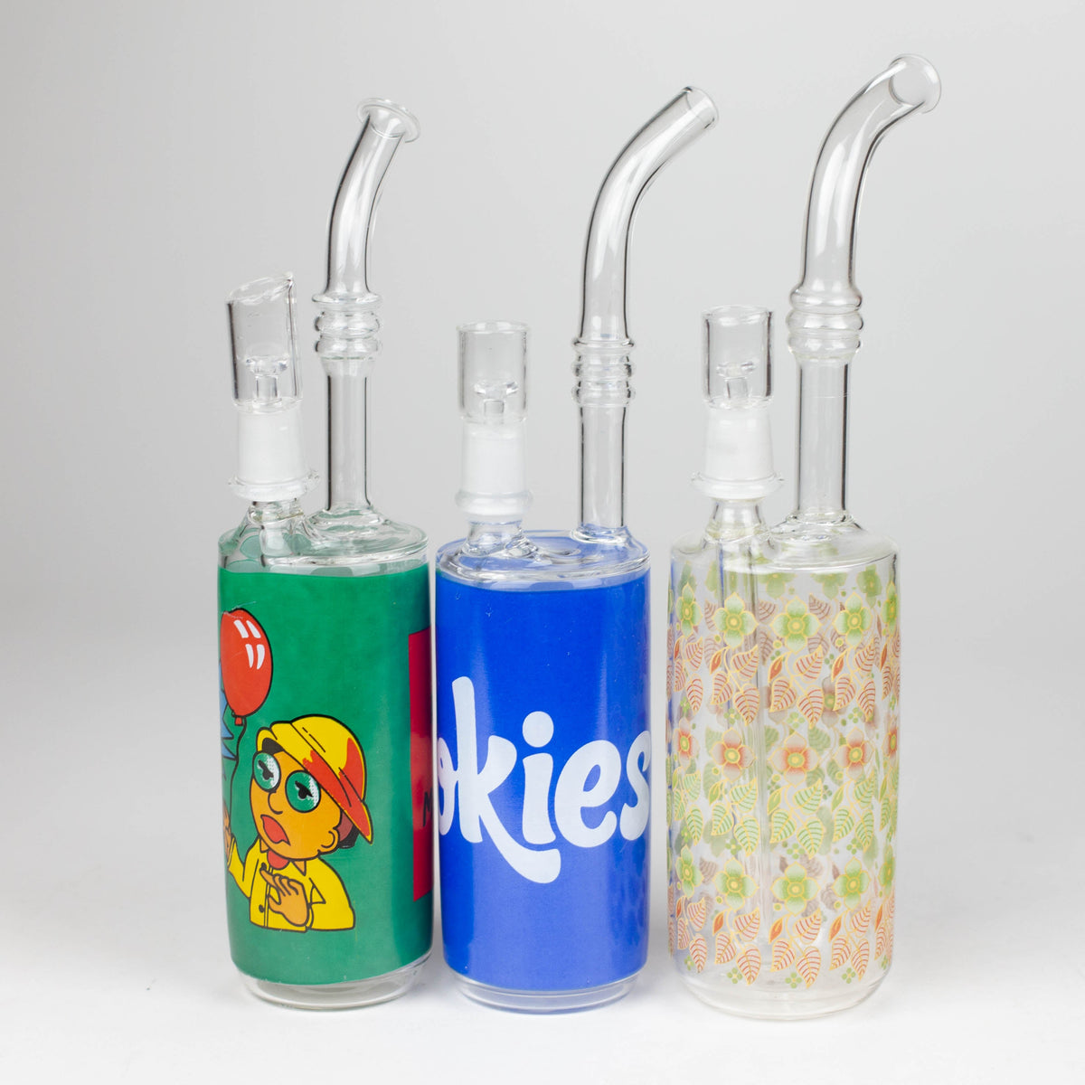 9" Shatter Soda Bong-Assorted designs — Bong Outlet Canada