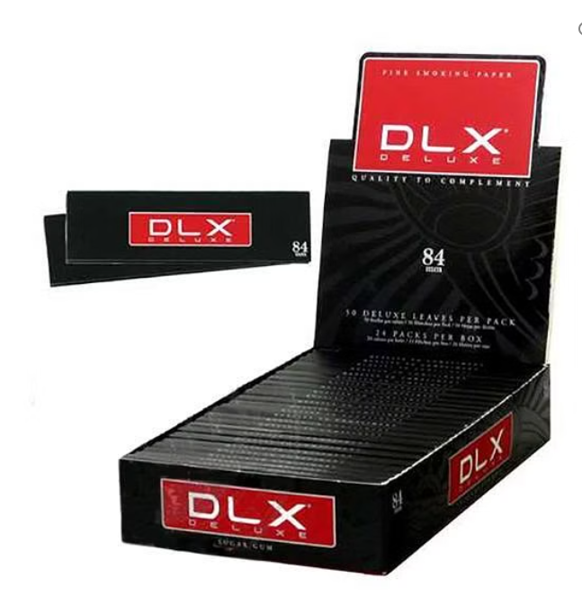 DLX | Rolling paper 84mm 24 Packs — Bong Outlet Canada