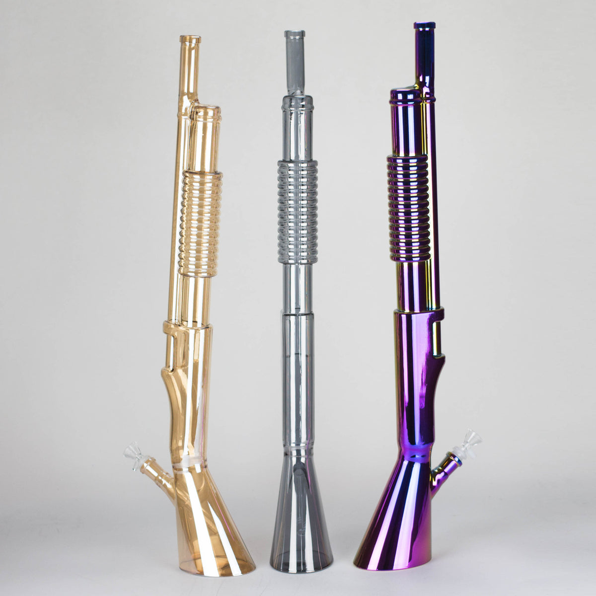 27" Shotgun Glass Bong [MK-XYE01] — Bong Outlet Canada