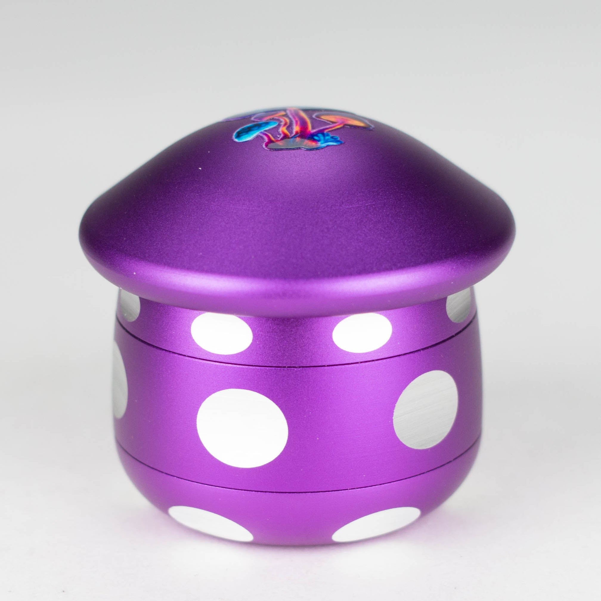 ZAluminum Mushroom Grinder 4 Layers — Bong Outlet Canada
