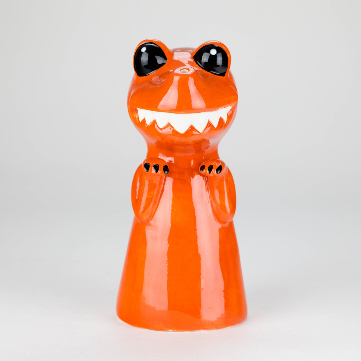 8" Vintage Red Dragon Ceramic Bong – Playful Mythical Creature Design ...