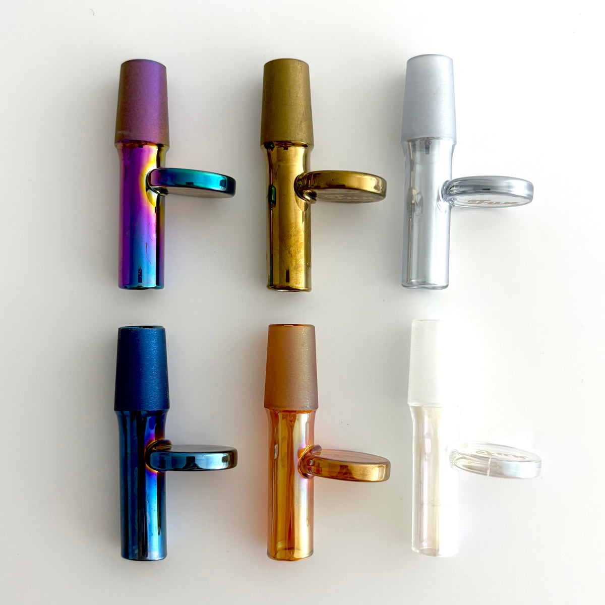Fortune | Electroplate 14mm Glass Popper Bowl With Gold Logo — Bong ...