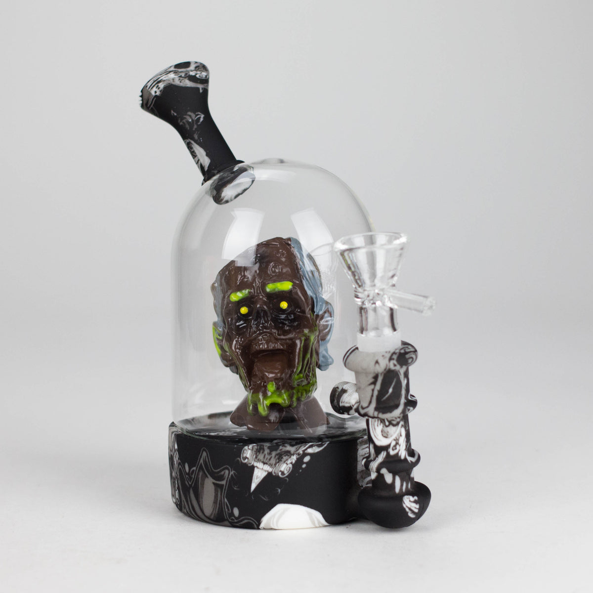 6" Waterwheel water pipe-Clown — Bong Outlet Canada