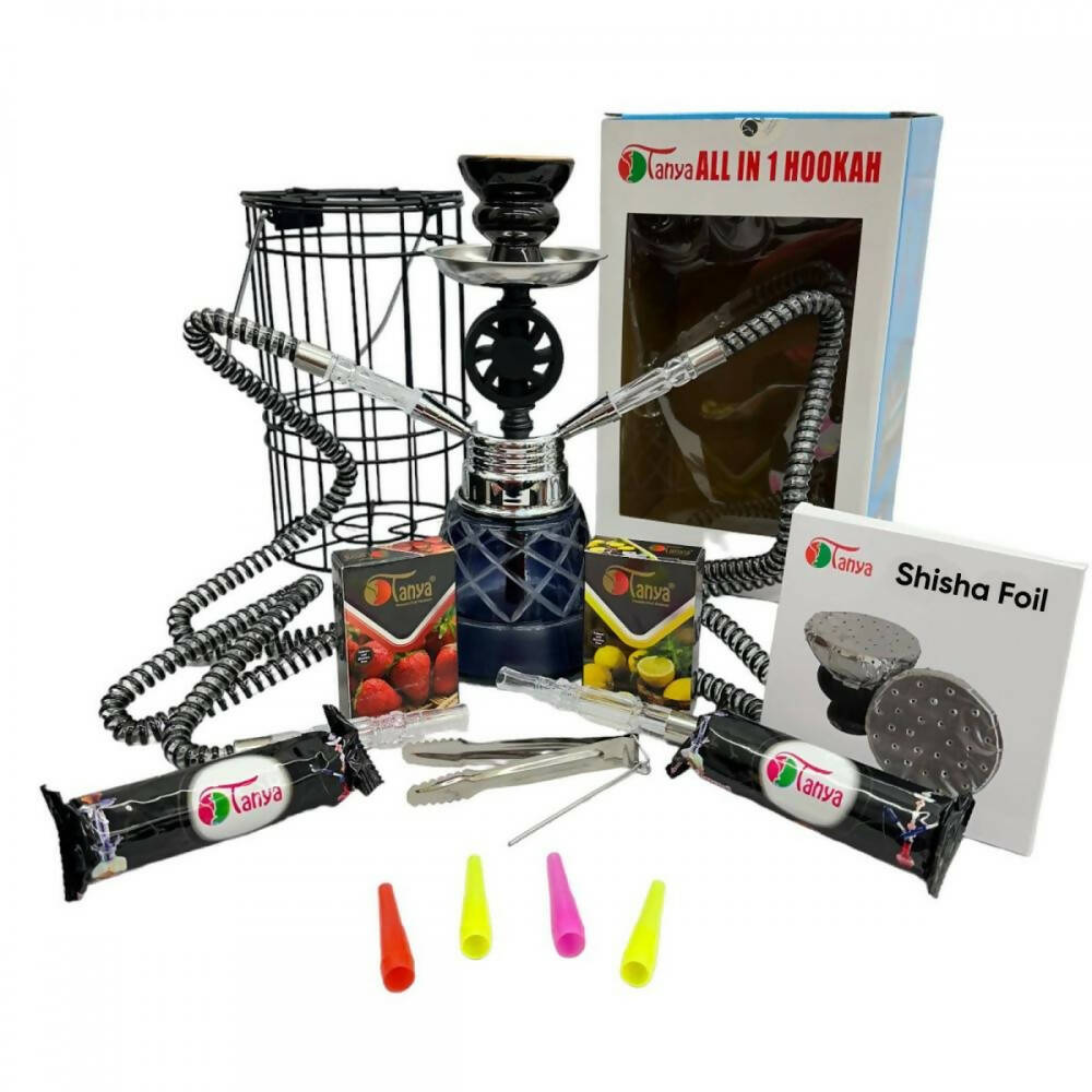 Tanya Hookah Kit Combo Cage Kit #3 Hookah 2 Hose Inside A Cage — Bong ...