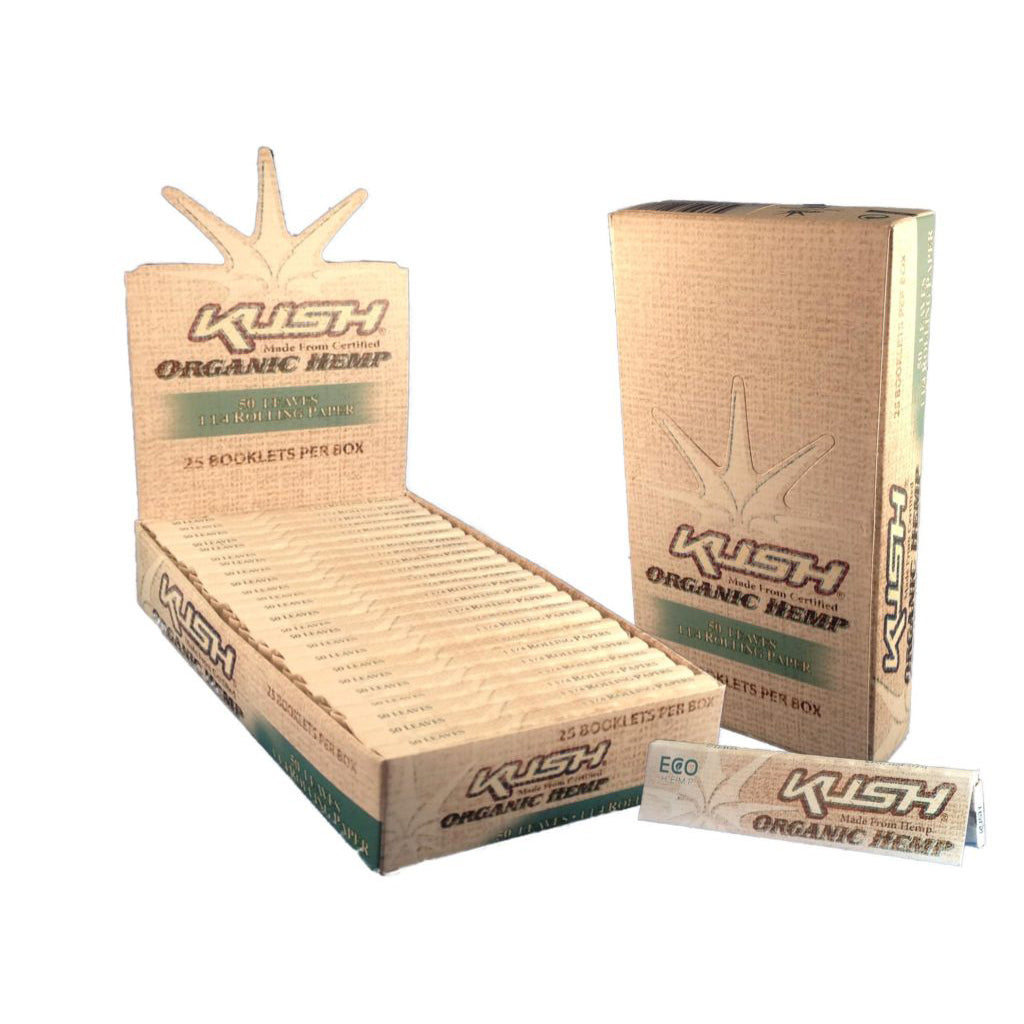 KUSH® | Organic Hemp Rolling Paper — Bong Outlet Canada