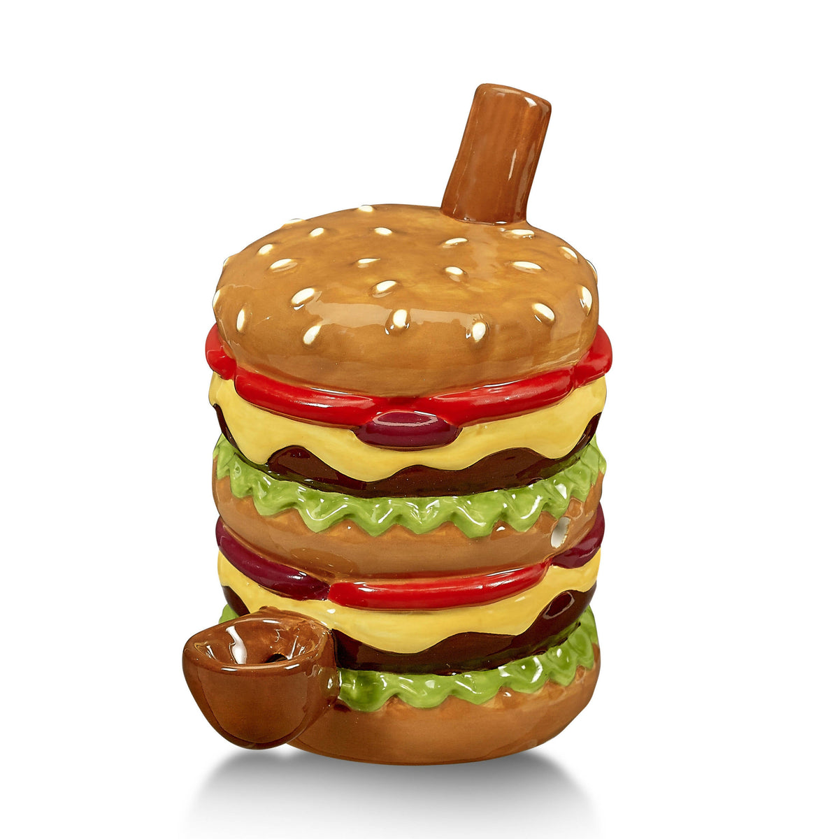 Cheese burger pipe — Bong Outlet Canada