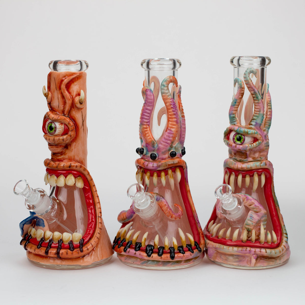 PHOENIX STAR-12.5" Resin 3D artwork 7mm glass beaker water bong — Bong ...