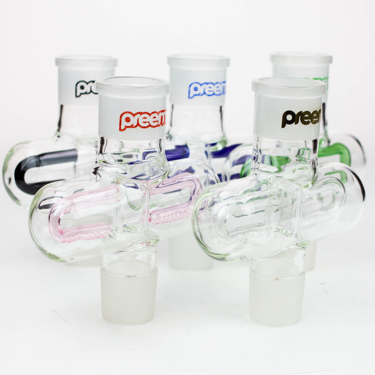 preemo - 6 inch Double Sided Inline Perc Middle [P009] — Bong Outlet Canada