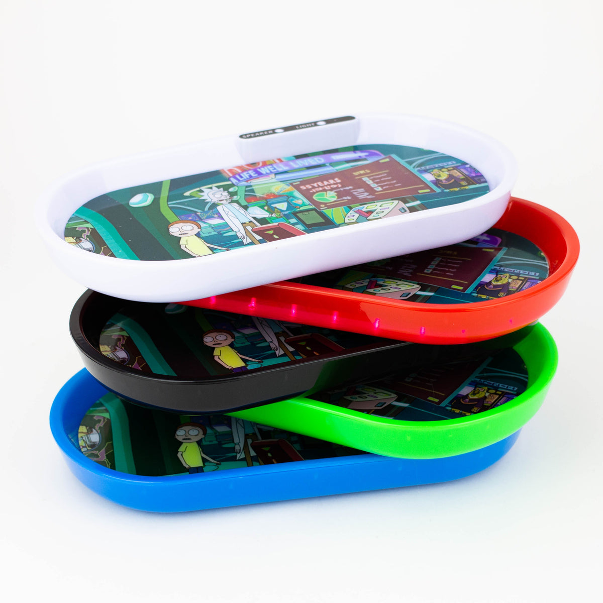 Bluetooth Speaker LED Rolling Tray Assorted color [LED-B] — Bong Outlet ...