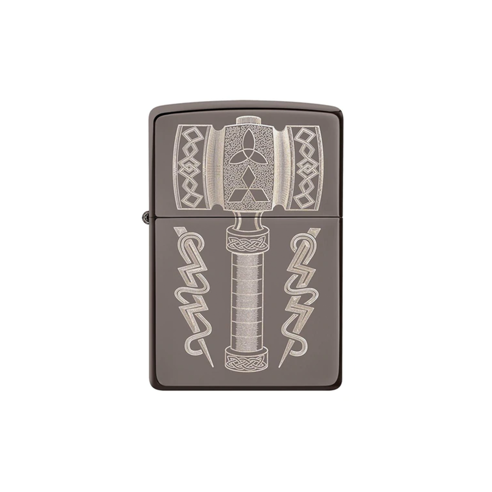 Zippo 49404 Thors Hammer Design — Bong Outlet Canada