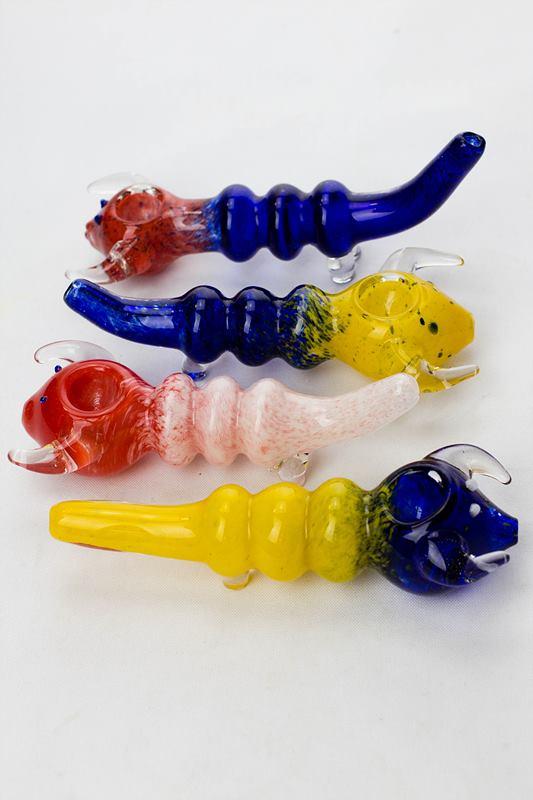 Scorpion glass hand pipe — Bong Outlet Canada