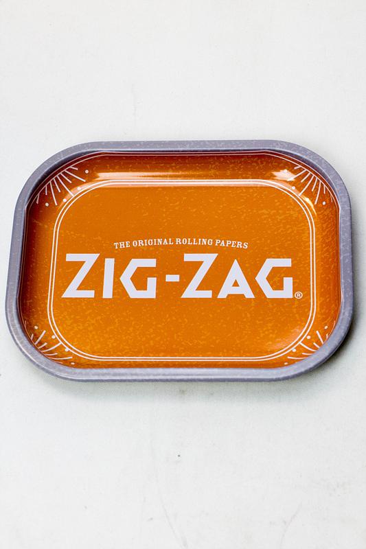 Zig Zag Mini Metal Rolling tray — Bong Outlet Canada