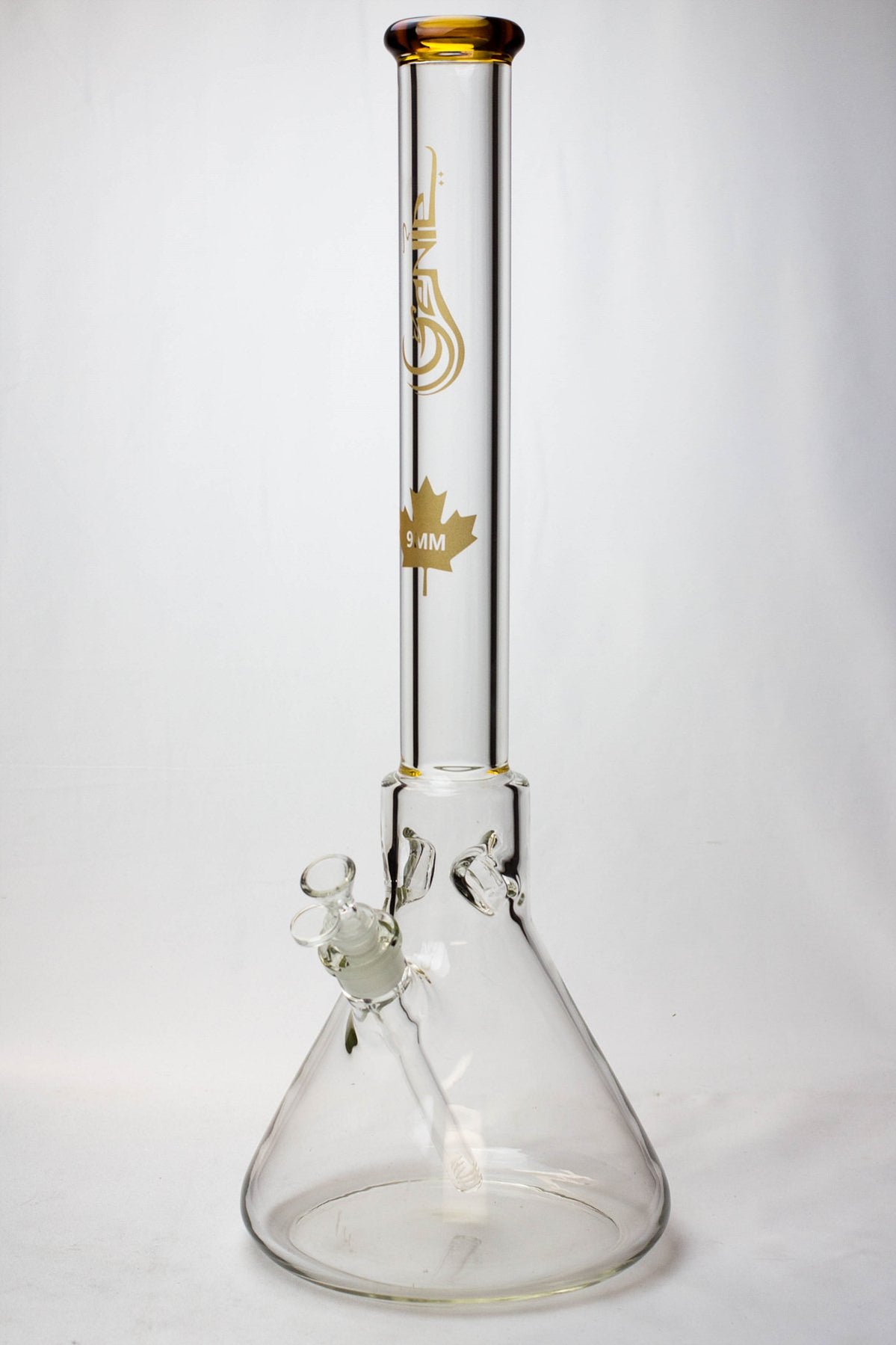23" Genie 9 mm Giant beaker glass water bong — Bong Outlet Canada