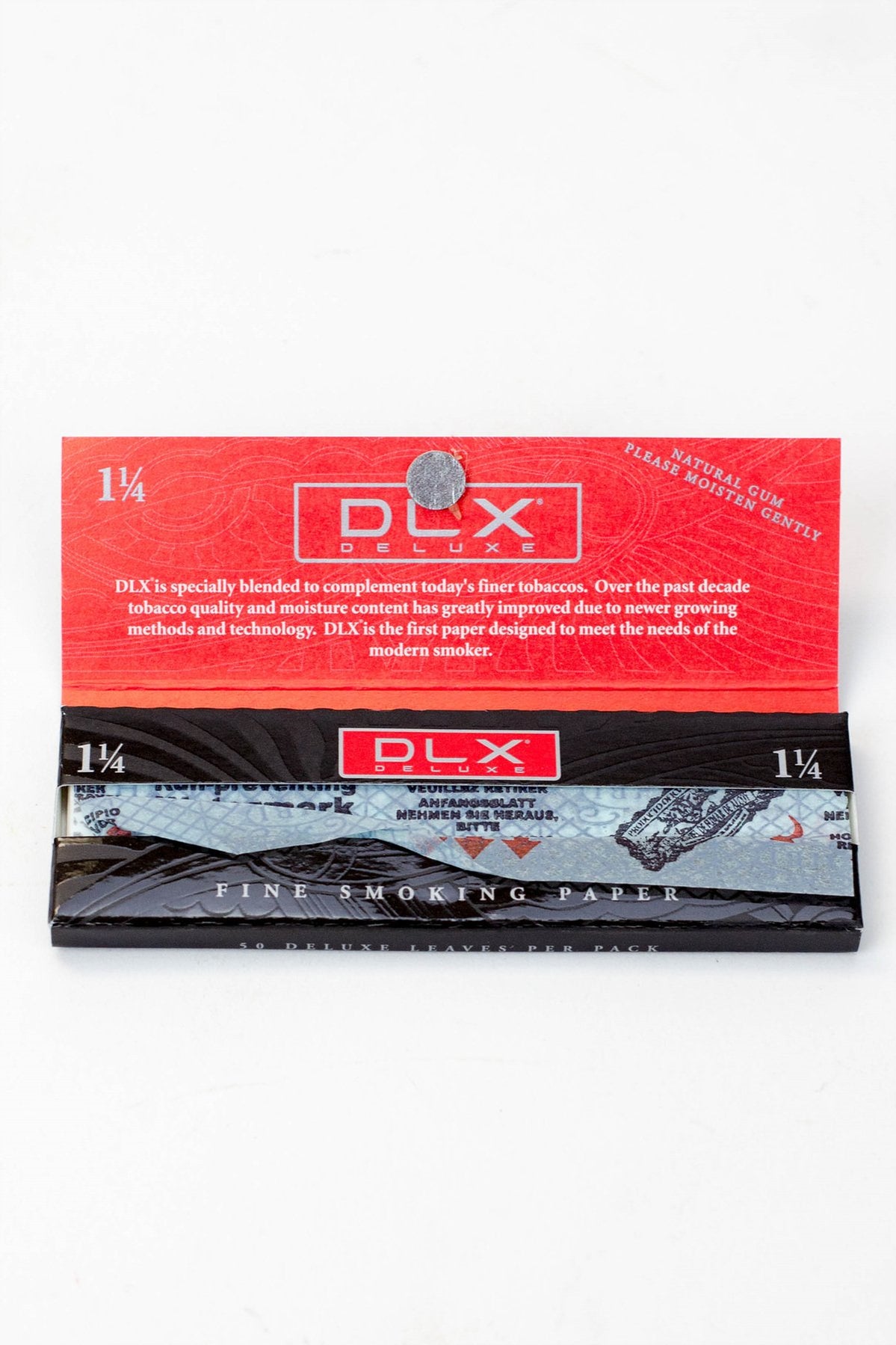DLX deluxe Rolling Papers 1 1/4 Pack of 2 — Bong Outlet Canada