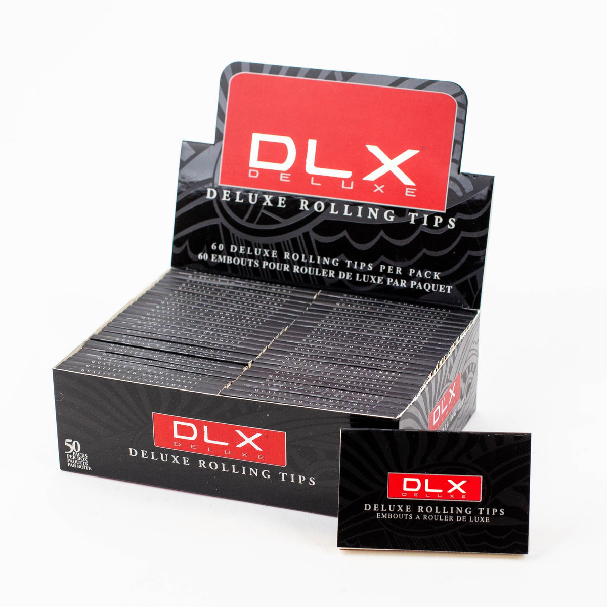 DLX Rolling paper filter tips Box of 50 — Bong Outlet Canada