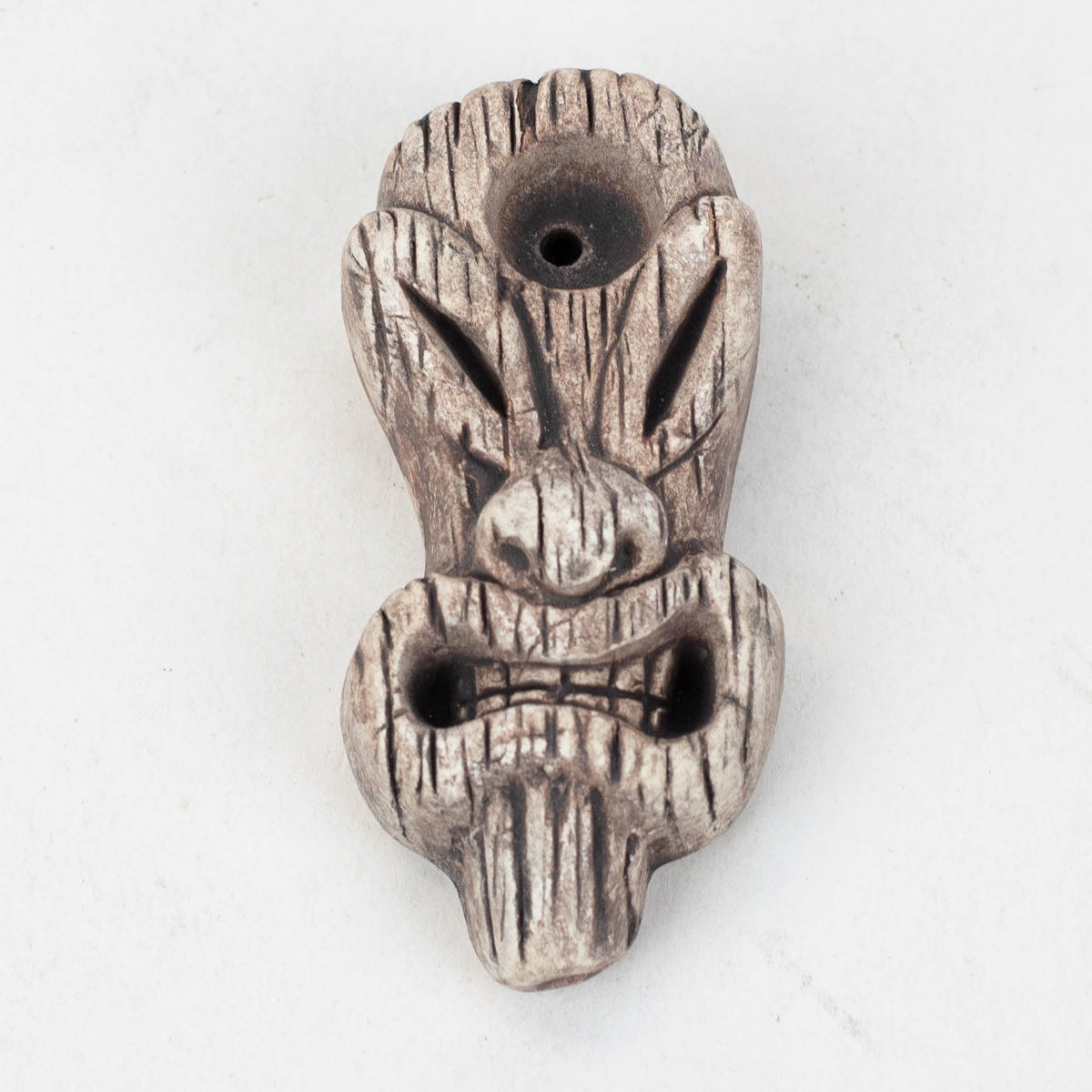 Handmade Ceramic Smoking Pipe [TIKI] — Bong Outlet Canada