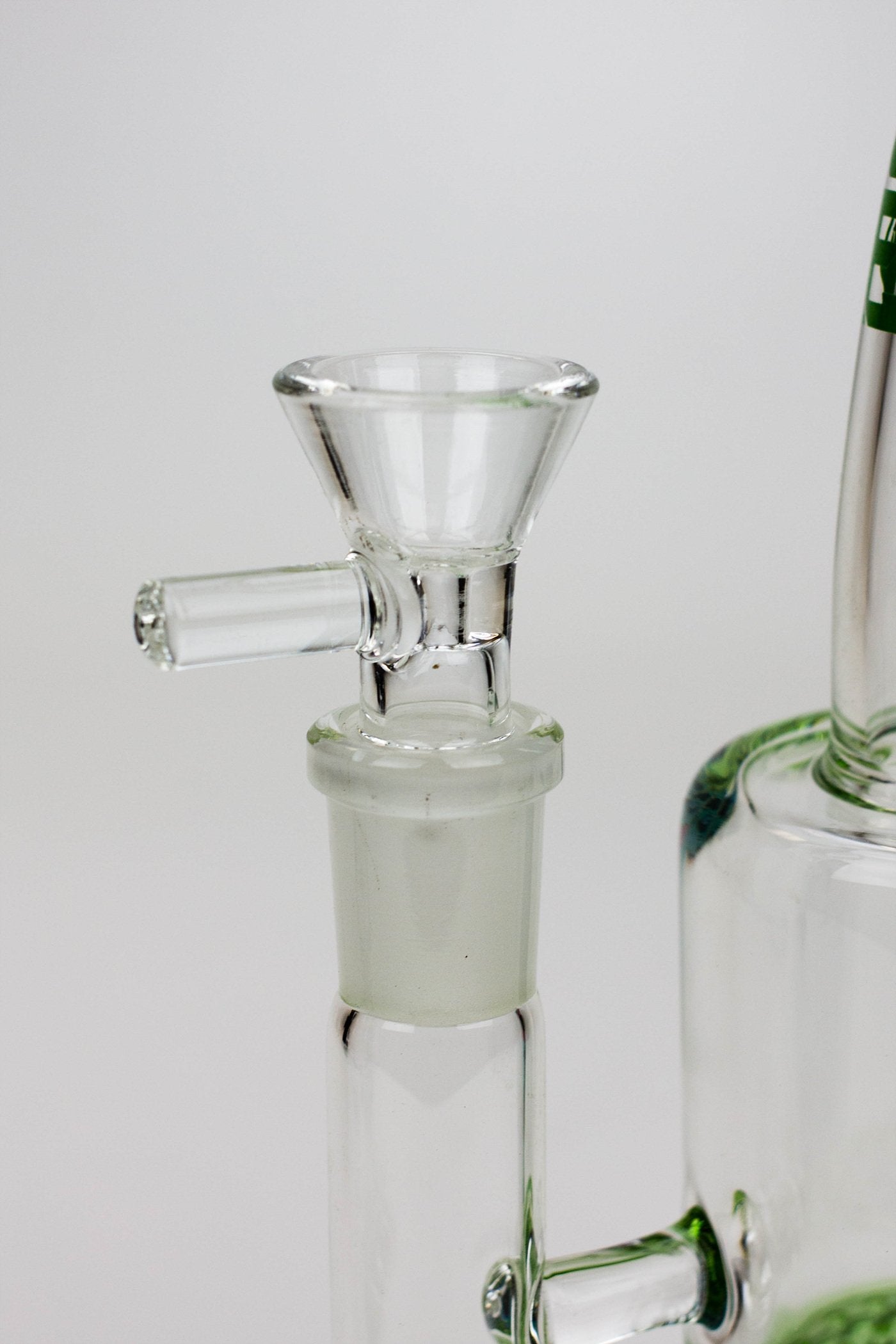8" HAZE 2-in-1 Honeycomb diffuser Bent neck Dab Rig — Bong Outlet Canada